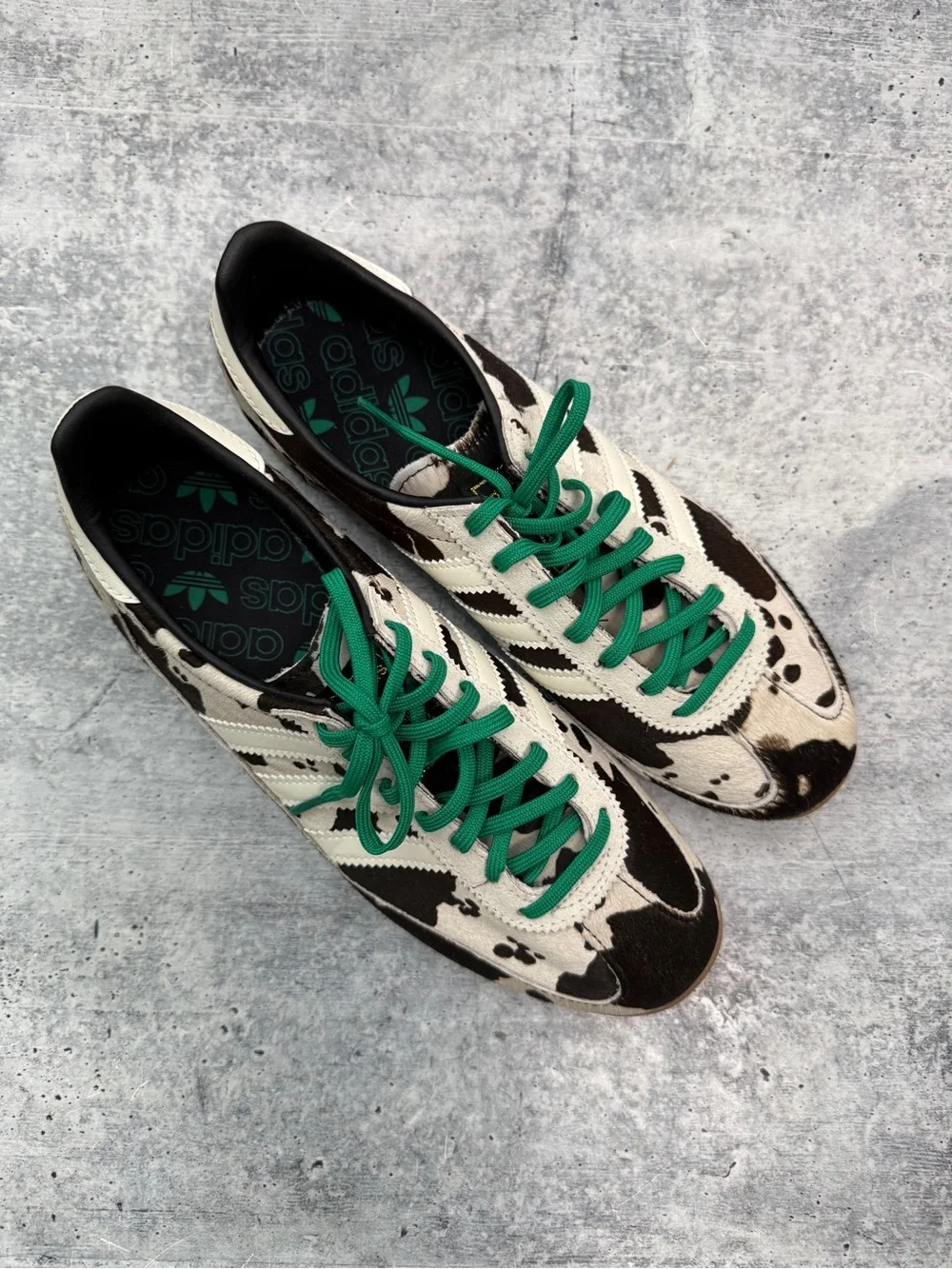 adidas | Shoes | Adidas Sl 72 Cow Print Sneakers 8 | Poshmark